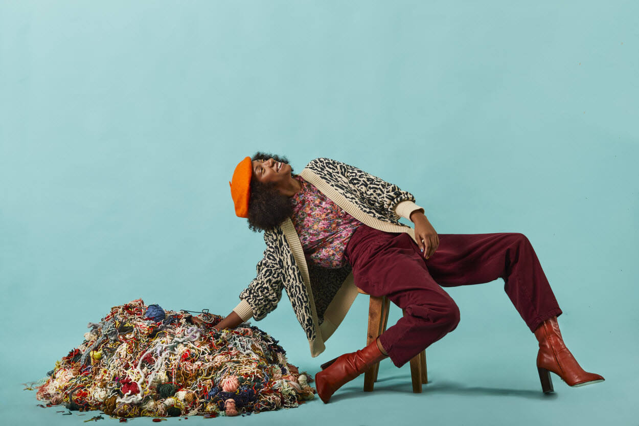 The Endery: From deadstock yarn to colourful knitwear