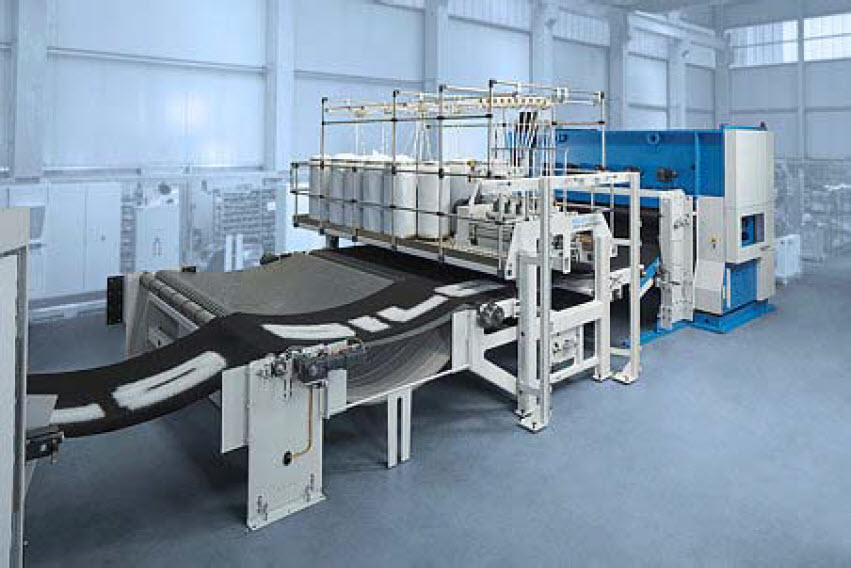 Needle beam offers uniform stitch distribution