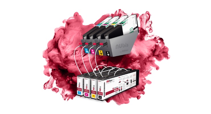 Continuous ink solution for wide-format inkjet printing