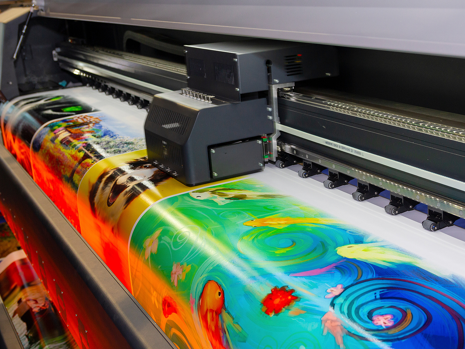 Delivering digital textile printing orders from the web