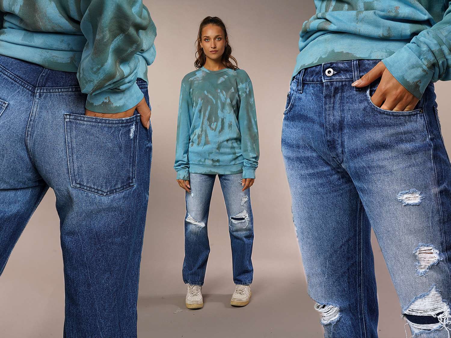 Sustainable denim finishing full package solution