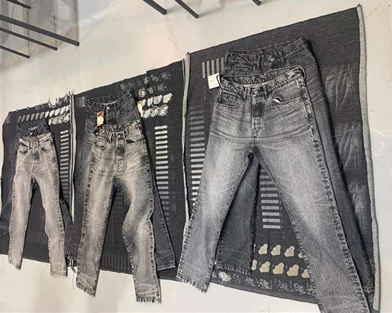 Low-impact contra denim collection